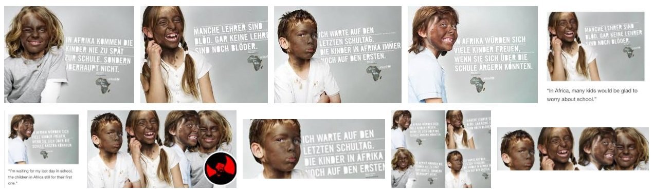 This is an actual ad-campaign by UNICEF Germany! – Black Women in Europe®