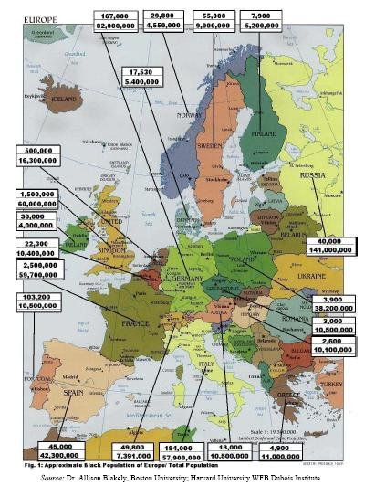 Black Europe Map – Black Women in Europe®