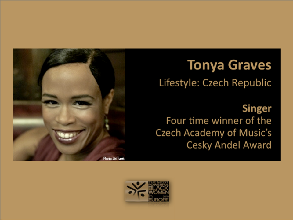 Powerful woman – Tonya Graves – Singer in Czech Republic – Black Women ...