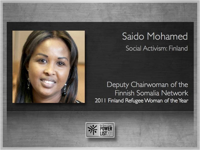 Saido Mohamed – Powerful woman – Black Women in Europe®